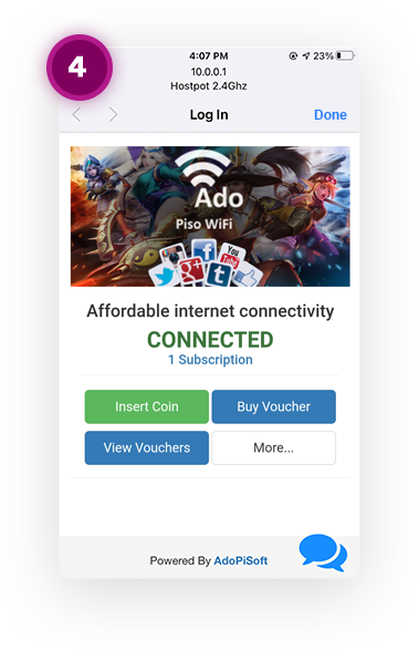 AdoPiSoft | WiFi Hotspot Management System